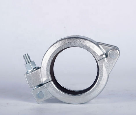 40Cr Concrete Pump Pipe Clamp Casting And Forged 130 Bar Galvanized