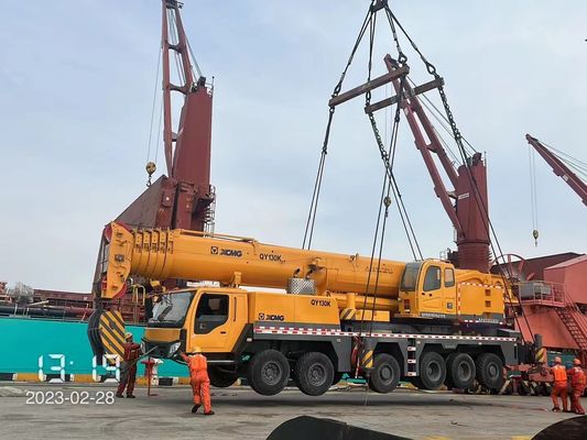 QY130K Refurbished Truck Mounted Crane 130 Ton Xcmg Mobile Crane